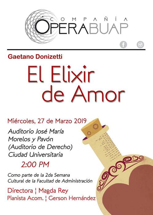 El Elixir de Amor :: Compañía Ópera Buap